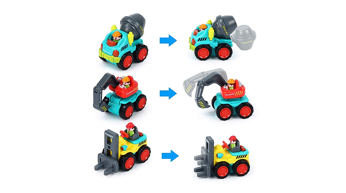 Push & Play Vehicles: Toddler-Centric Construction Set