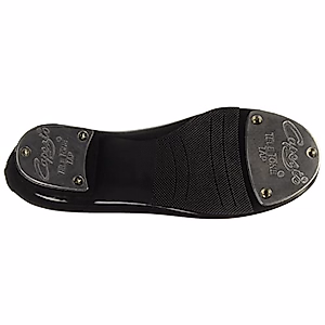 Capezio girls Jr. Tyette Tap Shoe, Black Patent, 9.5 W US Toddler