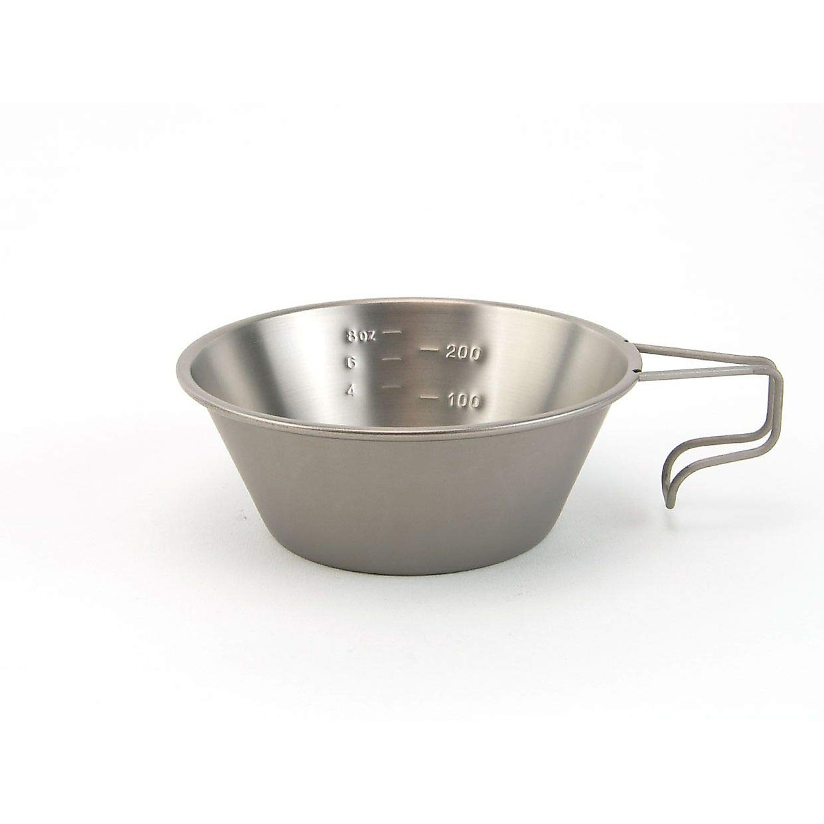 Snow Peak Ti-Backpackers Cup - Sturdy and Durable - Cooking and Measuring - 4.8 x 1.75 in