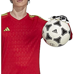 adidas Unisex-Adult Tiro Club Goalie Gloves, Black/White/Black, 6