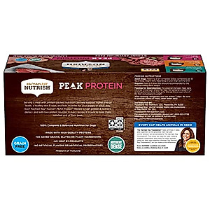 Rachael Ray Nutrish PEAK Natural Wet Dog Food, Adventure Pack Variety, High Protein ,3.5 Ounce Tub 9 count (Pack of 2)
