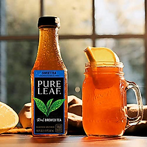Pure Leaf Iced Tea Bottles Sweet, 18.5 Fl Oz (Pack of 12)
