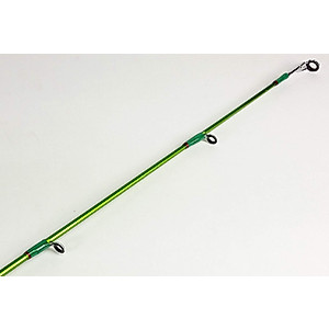 Carrot Stix Casting PRO Wild Wild Green Greenwater Inshore Fishing Rod (7 Foot, Medium Light)