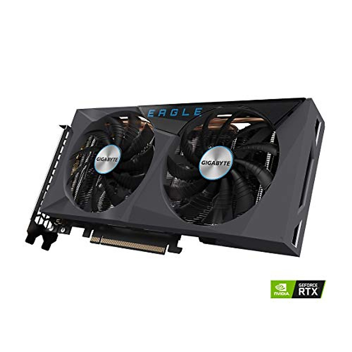 GIGABYTE GeForce RTX 3060 Eagle OC 12G Graphics Card, 2X WINDFORCE Fans, 12GB 192-bit GDDR6, GV-N3060EAGLE OC-12GD Video Card (Renewed)