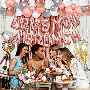 Brunch Party Decorations Birthday Brunch Decorations Bridal Shower Brunch Decorations Valentines Brunch Love You A Brunch Balloons Banner Bachelorette Party Decorations Decor