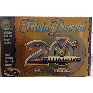 Hasbro Games Trivial Pursuit 20th Anniversary