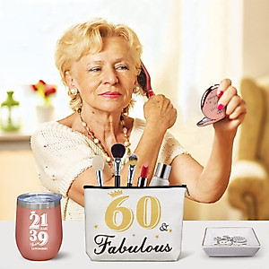 60th Birthday Gifts For Women, Happy 60th Birthday Gifts For Her Best Friend Mom Sister Wife Girlfriend Coworker Turning 60, Gift For 60 Year Old Woman Birthday Unique, Funny Birthday Gift Box Ideas