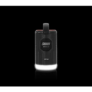 Coleman CBTL20 Portable Waterproof Bluetooth Speaker w/Campsite Lighting & Portable Charger