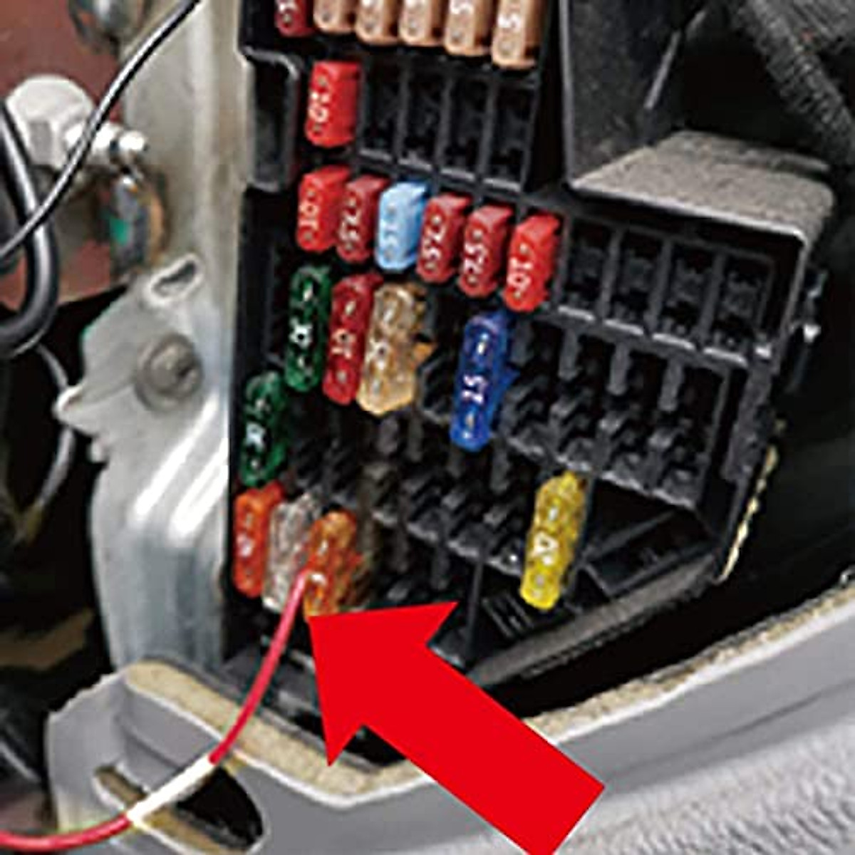 WOLFBOX Hardwire Kit for i03 Car Camera, Hardwire Kit Mini USB12V- 24V to 5V with Battery Drain Protection