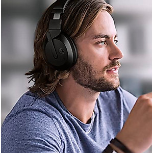YAMAHA YH-E700B Wireless, Over-Ear, Noise-Cancelling Headphones, with Active Noise Cancellation (ANC) and 32 Hours of Battery Life (Black)