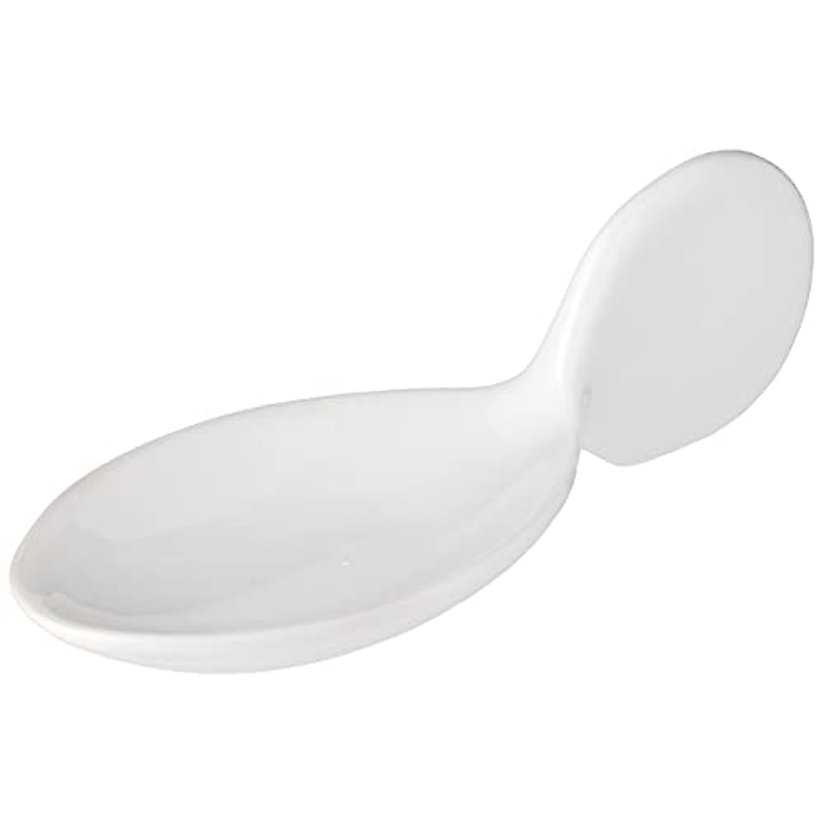 Restaurantware 4 Inch Porcelain Tasting Spoons 10 Fish Shape Porcelain Spoons - Microwave-Safe Oven-Safe White Porcelain White Tasting Spoons Chip-Resistant For Tastings Or Individual Portions