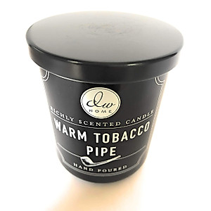 DW Home Warm Pipe Tobacco Candle 3.8 Oz