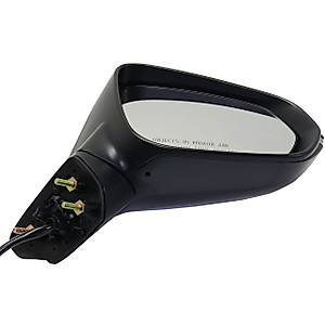 Kool Vue Driver & Passenger Side Power Heated Mirrors for Lexus RX350 2016-2019 Manual Fold With Signal Light & Memory Paintable Canada Built Vehicle