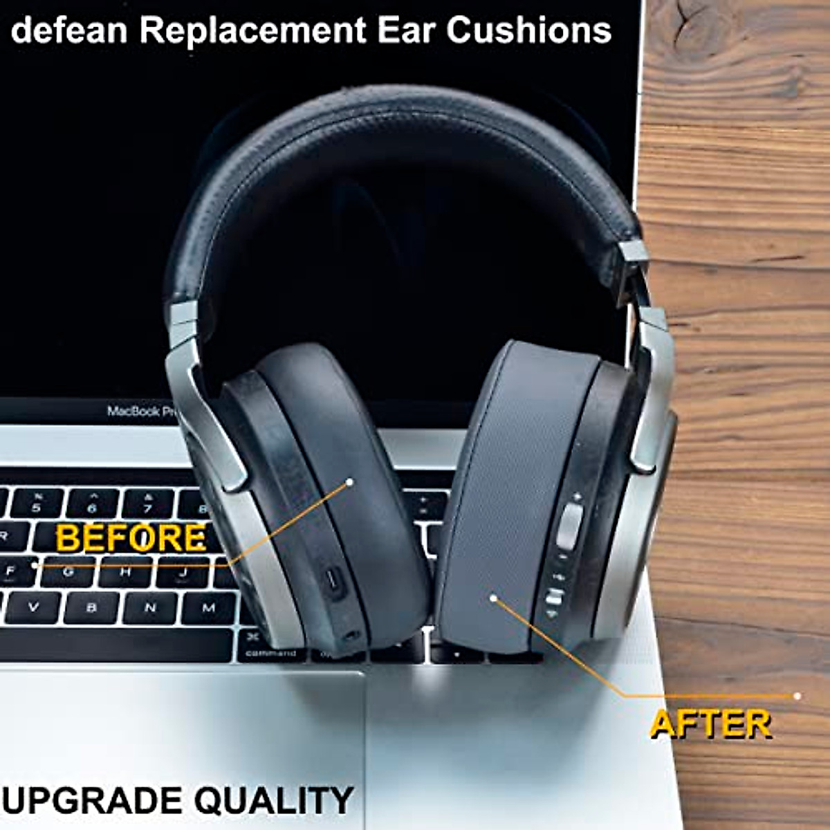 Virtuoso XT Thicker Earpads Upgrade Quality - Ear Pads Ear Cushion Replacement for Corsair Virtuoso RGB Wireless, Corsair Virtuoso RGB Wireless XT,RGB Wireless SE,High-Density Noise Cancelling Foam