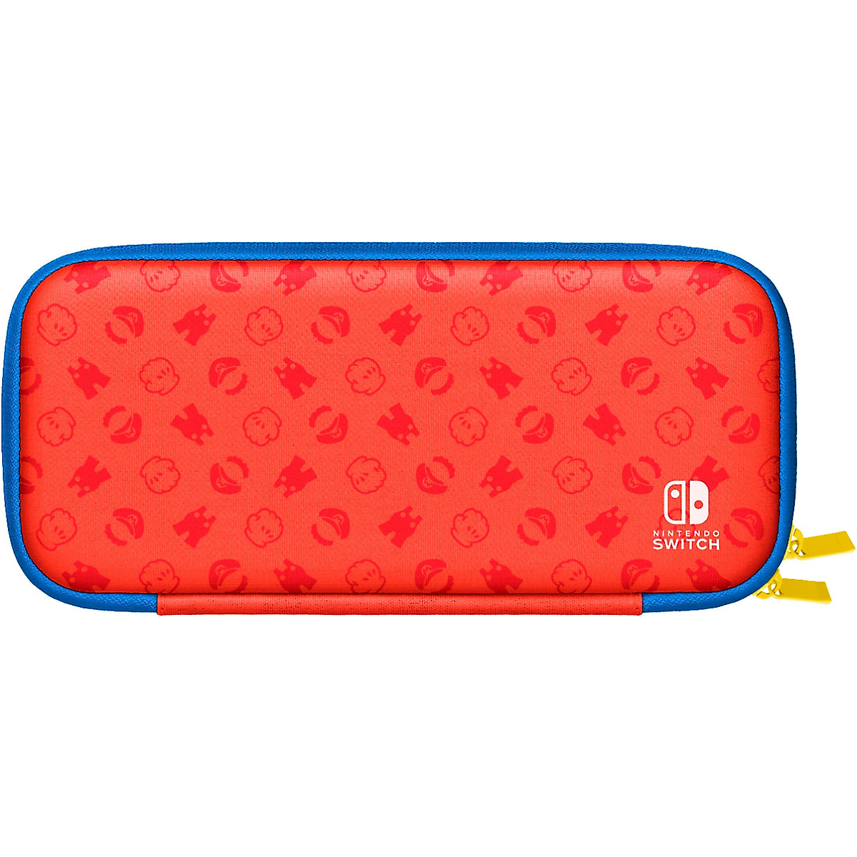 Nintendo Switch Mario Red & Blue Edition with Red Joy-Con, Blue Dock - 6.2" Touchscreen LCD Display, 32GB Internal Storage, 802.11AC WiFi, Bluetooth 4.1, Type-C - 7-in-1 Carrying Case