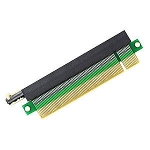 GODSHARK PCI-E 164 pin Slot PCI-Express 16X Riser Card, Male to Female Extension Protector Upward Riser Adapter Card 1U 2U