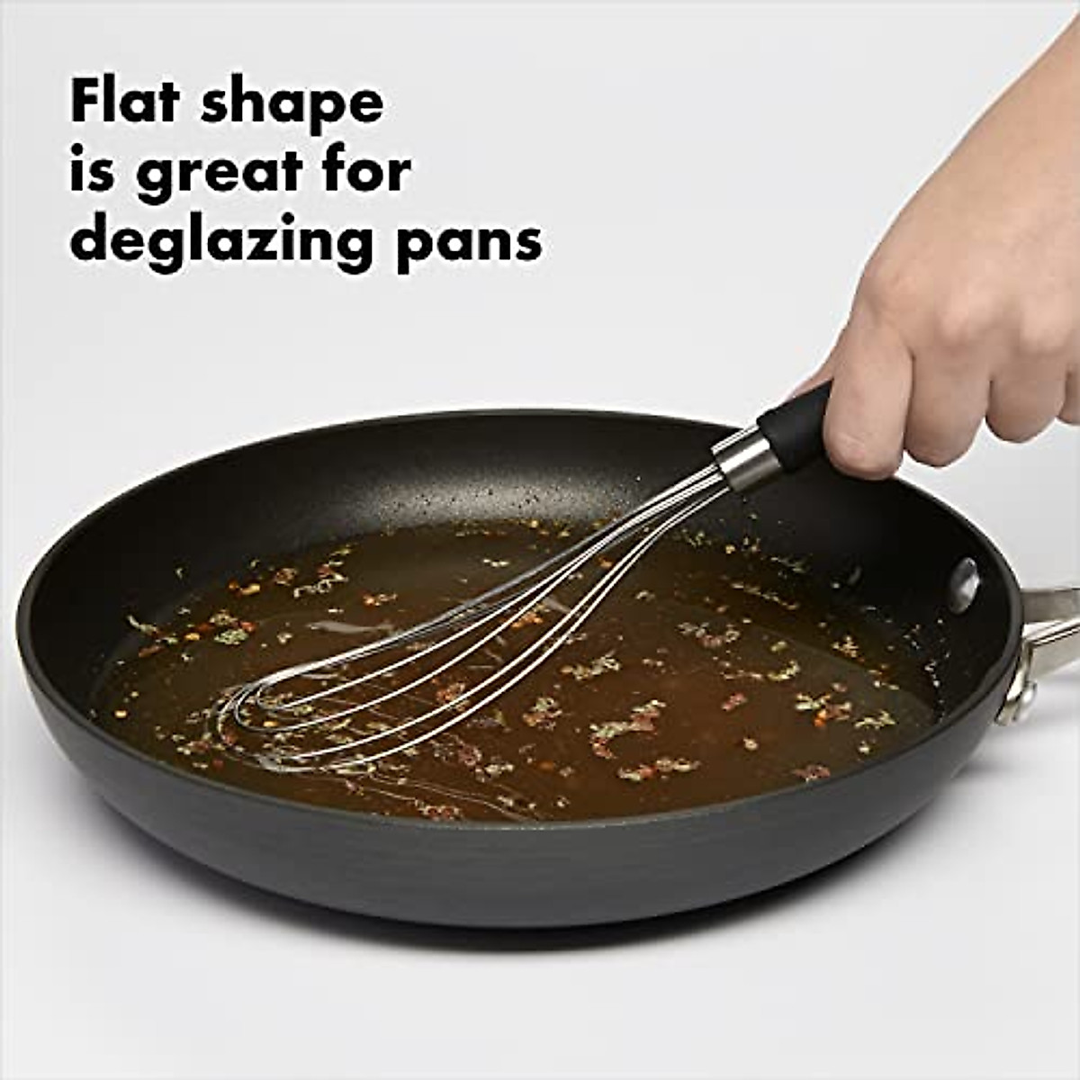 OXO Good Grips Stainless Steel Flat Whisk