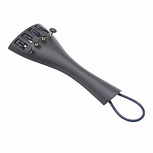 TraderPlus Ultra Composite Tailpiece with 4-tuners and Tailgut for 4/4 Violin