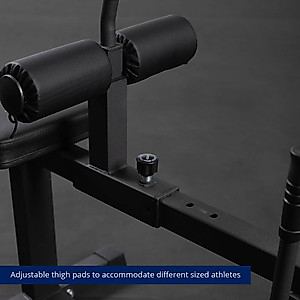 Titan Fitness Plate-Loaded Seated Calf Raise Machine, Rated 550 LB, Lower Body Specialty Machine, Strength Training Equipment