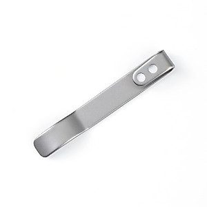 CIVIVI Stainless Steel Pocket Clip Baby Banter Knife, No Screws Included CA-07B (Plain)