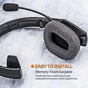 B450-XT B550-XT Kit Replacement Ear Pads Cushion Compatible with B450-XT B550XT Headset I B450 B550 XT Accessories (Comfort Fabric)