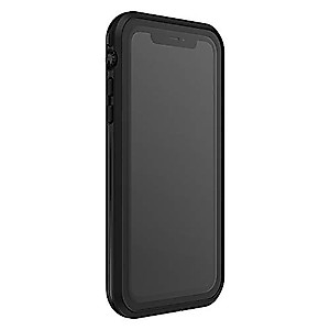 LifeProof iPhone 11 FRĒ Series Case - BLACK, waterproof IP68, built-in screen protector, port cover protection