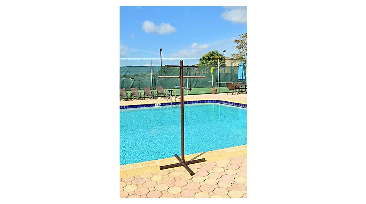 Premium Bronze Towel Rack - Extra Tall & Durable