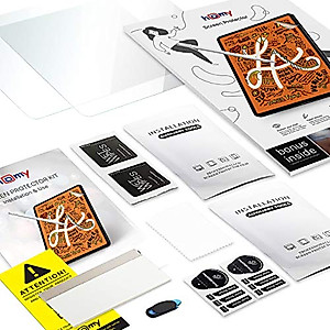 Homy Paperfeel Screen Protector Kit [2-Pack] for iPad 10.2 2019-2023. Anti-Blue Light (Eye Care) Protection. Anti-Glare Matte Surface for Drawing, Great Sensitivity. Scratch Proof. Bonus: WebCam Cover