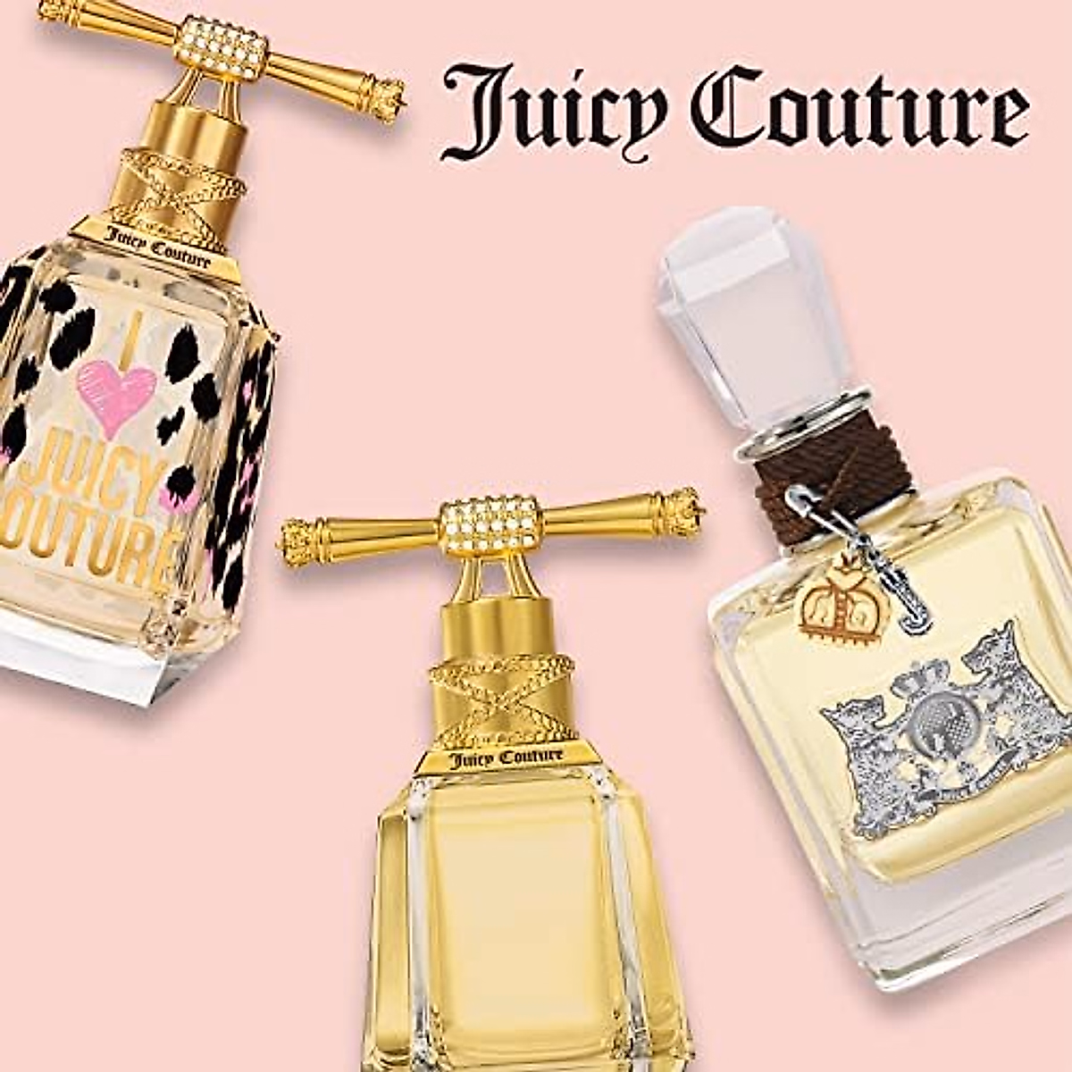 Juicy Couture, I am Juicy Eau De Parfum, Women's Perfume with Notes of Pomelo, Gardenia & Amber - Fruity & Sweet Perfume for Women, EDP Spray, 3.4 Fl Oz