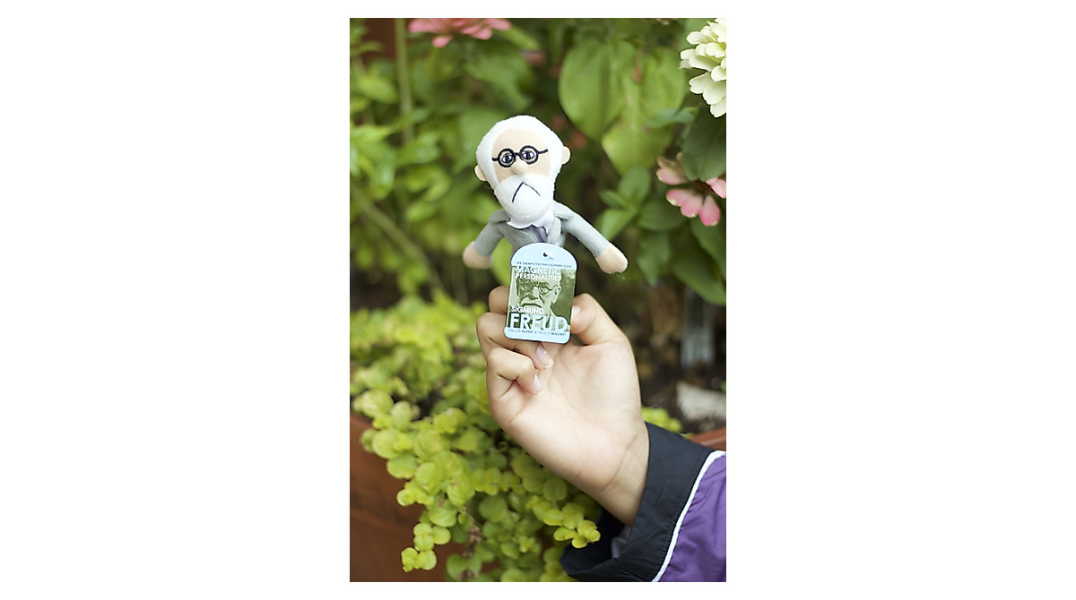Sigmund Freud Finger Puppet & Magnetic Fridge Toy