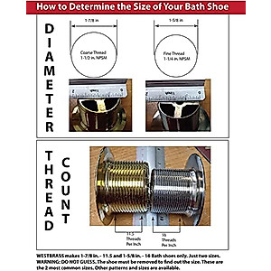 Westbrass D941K-07 1-3/8" Fine Thread Twist & Close Bathtub Drain Trim with One-Hole Overlfow Faceplate, Satin Nickel