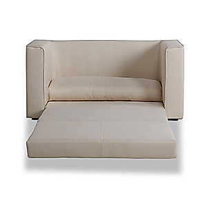 Gold Sparrow Corona Convertible Loveseat Sleeper, Beige