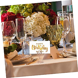 Anneome 10 Pcs Place Card Holders Elegant Table Stands for Wedding Reception Birthday Parties and Special Events Photo Holders for Centerpieces