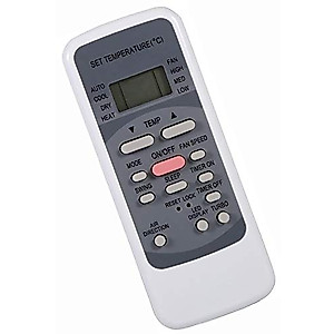 Universal Remote Control Replacement for Midea Air Conditioner (Type: R51M/E)