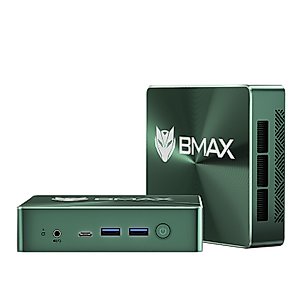 Bmax B6 Power Mini PC Intel Core i7-1060NG7 16GB LPDDR4 RAM/1TB NVMe SSD Win-11 Pro Mini Desktop Computer WiFi6 4K/60Hz Triple-Display BT5.2 Gigabit Ethernet Type-C/HDMI Micro Pc Mini Computer