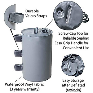 ABCCANOPY Canopy Water Weights Bag, 88LB (Gray)