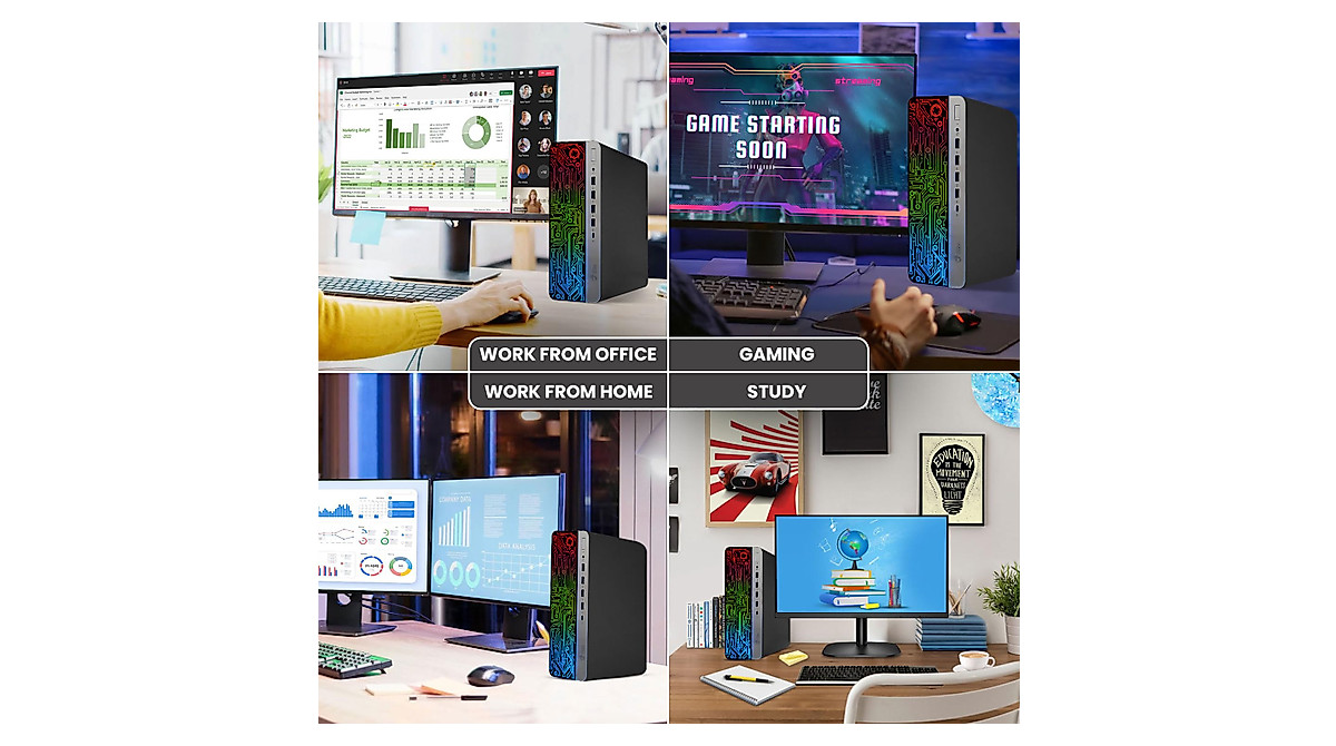 BTO RGB Gaming PC and Monitor Bundle - Intel Core i5-6th Gen, 16GB DDR4 ...