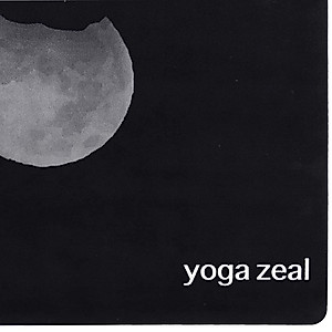 Yoga Zeal Moon Phases Yoga Mat - Luxuriously Soft, Non-Slip, Hot Yoga Mat