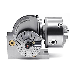 KACOME Three-jaw Chuck milling Machine Indexing Head Machine Tools Rotary Table Universal indexing Table Rotary Type Vertical Type Horizontal Type