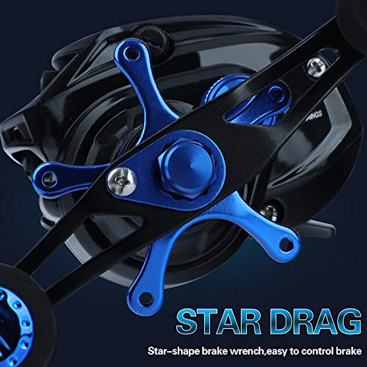 Sougayilang Baitcaster Combo Fishing Rod and Reel Combo, Ultra Light Baitcasting Fishing Reel with Rod Bag for Travel Saltwater Freshwater and Beginner-7ft with Right Hand Reel with Rod Bag