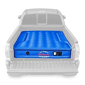 Pittman Outdoors PPI 102 AirBedz Original Truck Bed Air Mattress for 6'-6.5' Full Sized Short Truck Bed, Blue