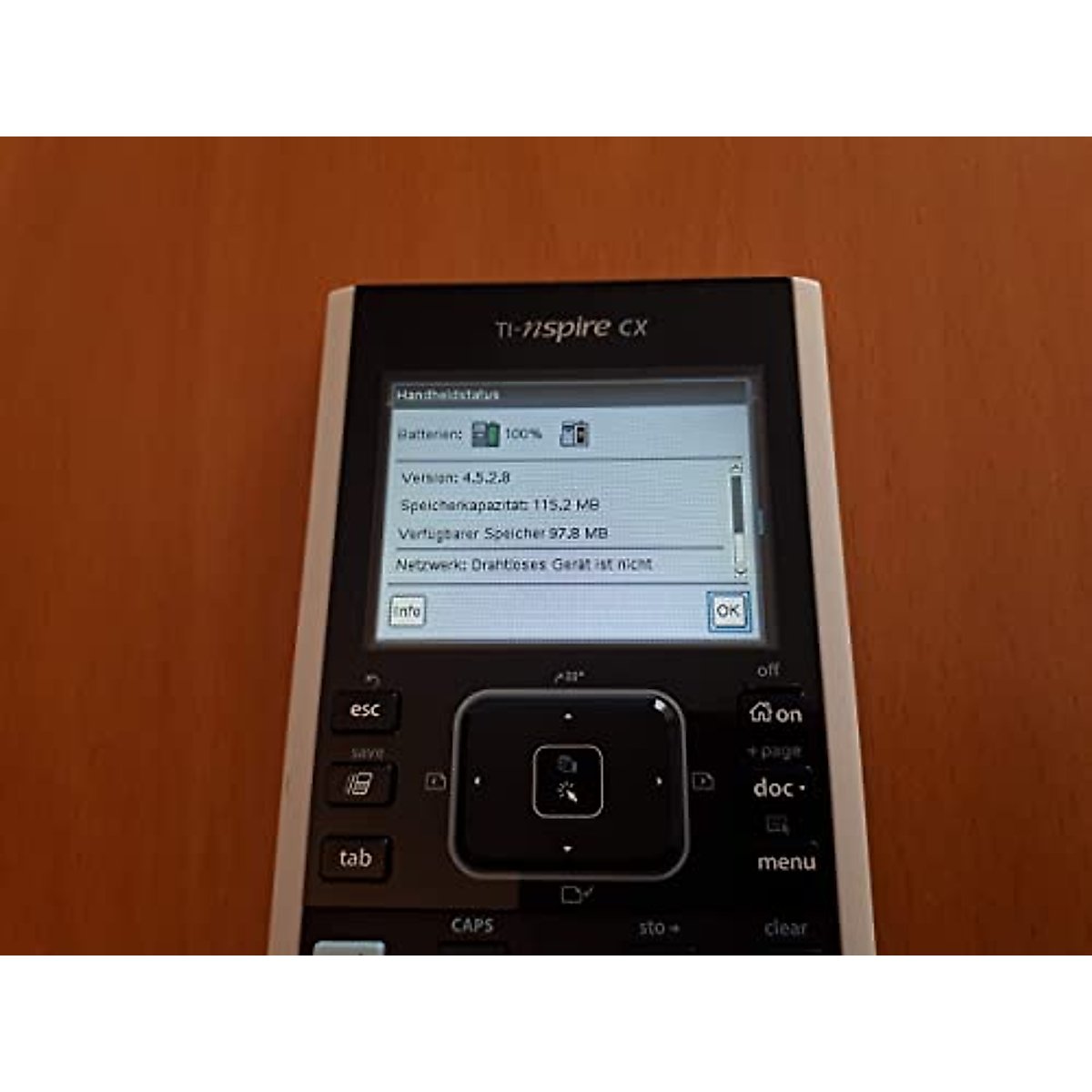 Texas N3/TBL/1E1 TI-Nspire CX Graphing Calculator, Black