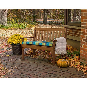 POLYWOOD GNB48BL Vineyard 48" Bench, Black