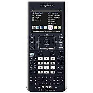 Texas N3/TBL/1E1 TI-Nspire CX Graphing Calculator, Black