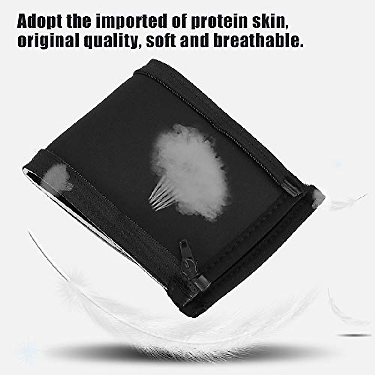 Headphone Headband Cover Headphone Pad Headband Replacement Headset Cushion Soft Earphone Pad Cover, Protect Headphone Beam, for Iron Triangle M50 Headphone (Black)