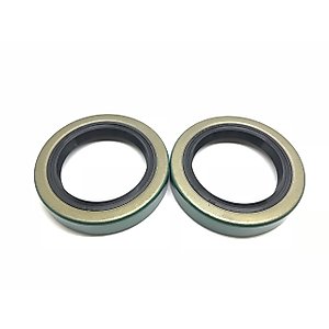 (Pack of 2) WPS (TM) Trailer Axle Hub Wheel Grease Seal 171255TB 3500# E-Z Lube Axle 1.719'' X 2.565'' 10-19