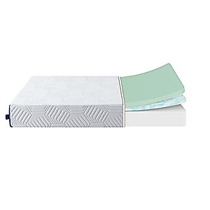 TMEOSK Full Size Mattress, 8 inch Gel Memory Foam Mattress, Cooling Gel Green Tea Mattress Bed in a Box, Medium Firm Feel with Motion Isolating (Full)