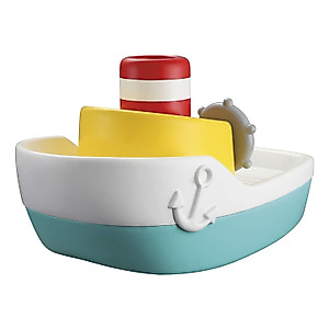 Toysmith Splash 'n Play Spraying Tugboat Bath Toy