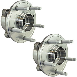 TRQ Wheel Bearing & Hub Assembly Kit Pair Set of 2 for Ford Explorer