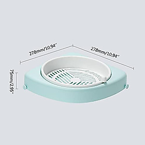 Bathroom Degree Rotating for Triangle Shelf Toilet Spinning Corner Organizer Holder Tray Storage Rack 360° Rotating Triangle Shelf